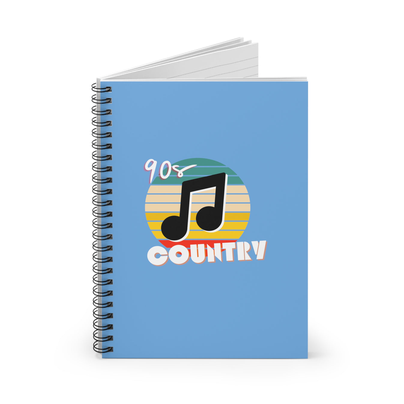 Spiral Notebook - 90s Country – Country Evolution