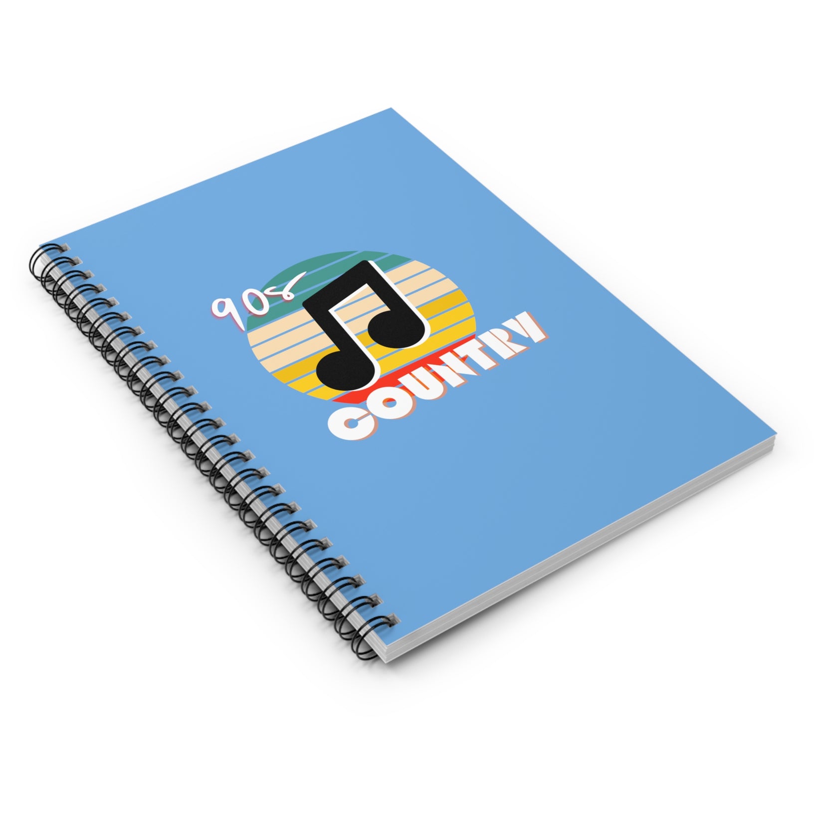 Spiral Notebook - 90s Country – Country Evolution