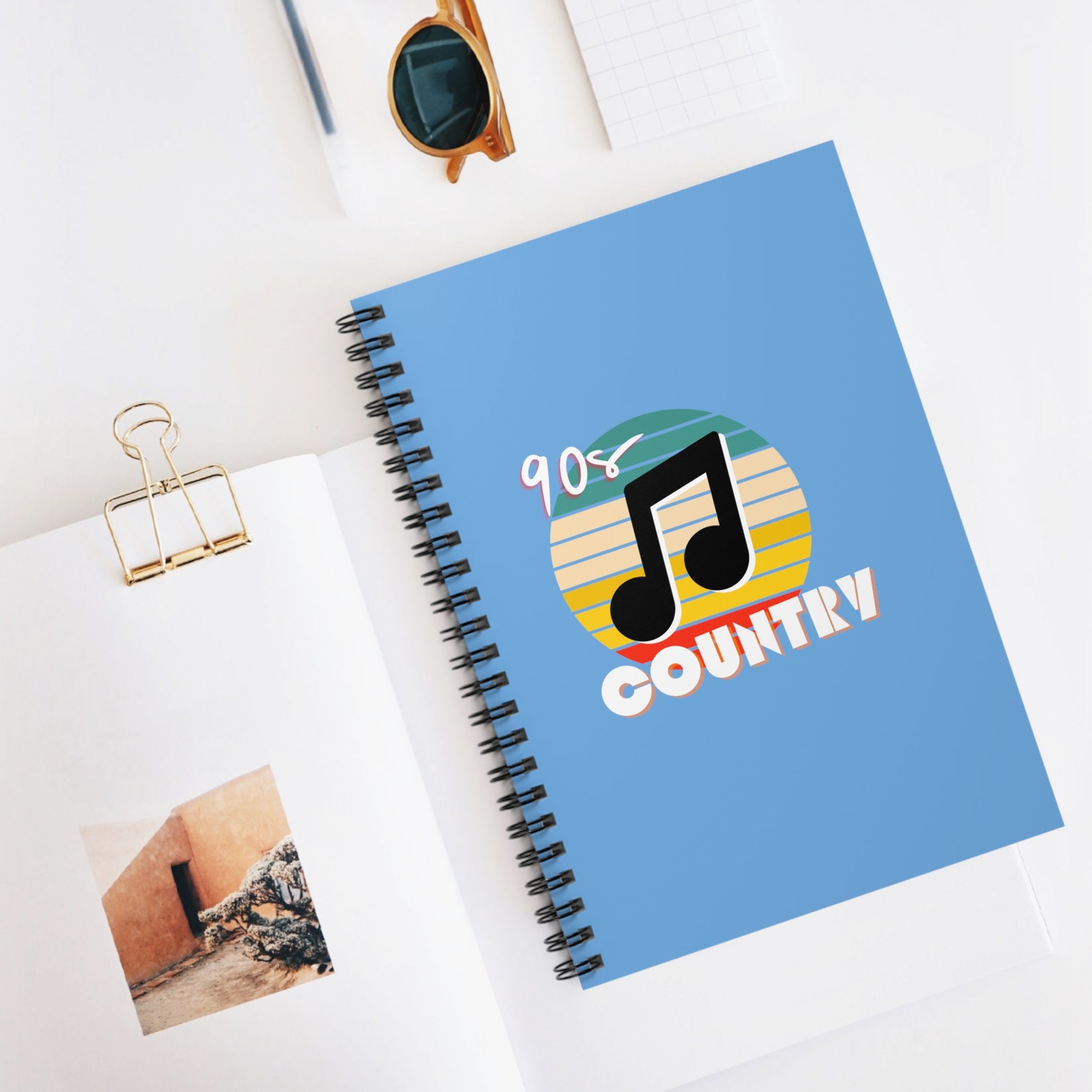 Spiral Notebook - 90s Country – Country Evolution