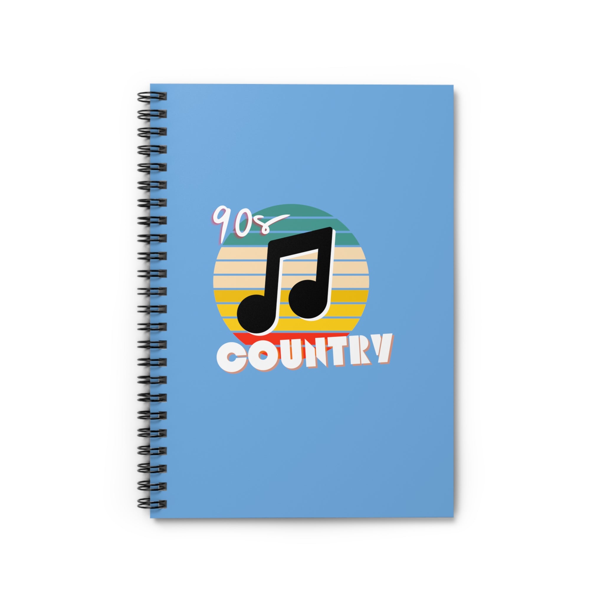 Spiral Notebook - 90s Country – Country Evolution